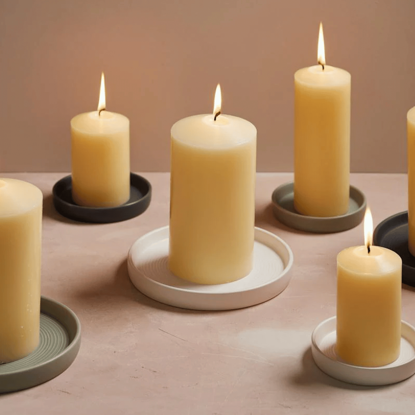 St Eval Candle Plate - The Simple Interior Company